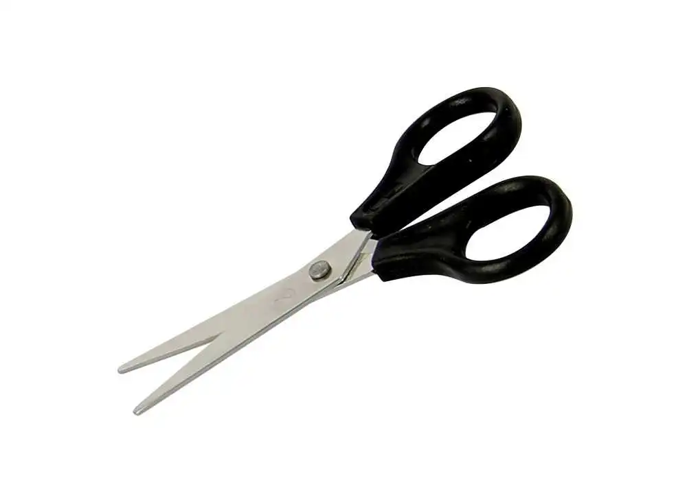 Ciseaux pointus stériles avec boucle plastique Raffin - Matériel médical