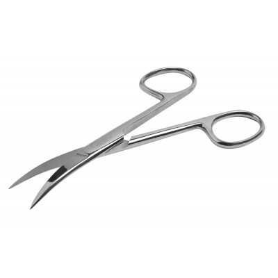 Ciseaux pointus courbes 14 cm - Instrumentation médicale au meilleur prix