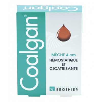 Coalgan Stop Saignement - Mèche hémostatique - Pansement au meilleur prix