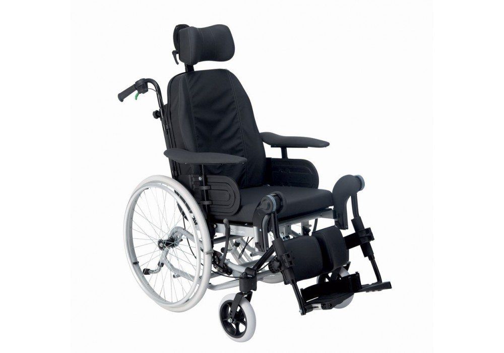 Fauteuil Invacare Clematis E-Tilt - Fauteuil roulant manuel de confort