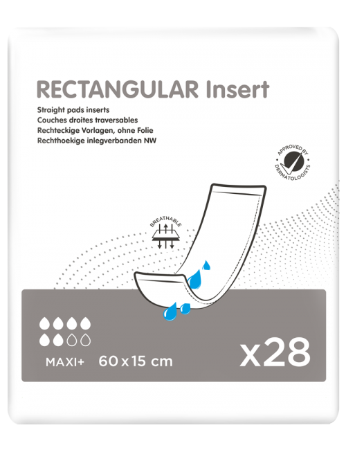 Ontex Rectangular Insert traversable Maxi Plus - Incontinence ...