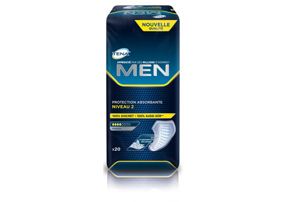 Tena Men Medium Niveau 2 - Incontinence & Materiel medical au meilleur prix