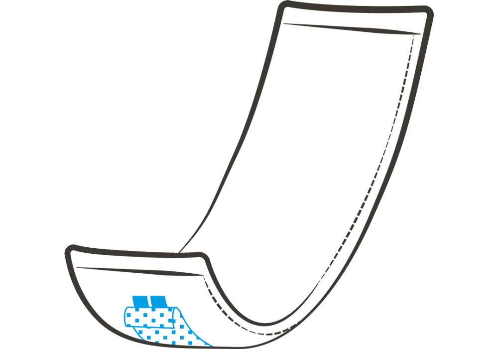 Ontex Rectangular Pad Intraversable Maxi Plus - Incontinence & matériel ...