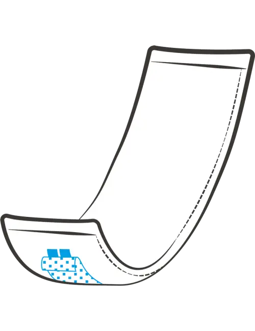 Ontex Rectangular Pad Mini Intraversable - Incontinence & matériel médical
