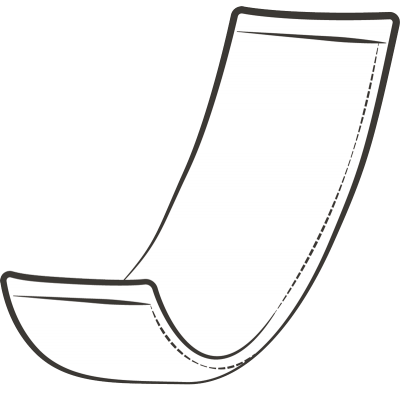 Ontex Rectangular Insert traversable Maxi Plus - Incontinence ...