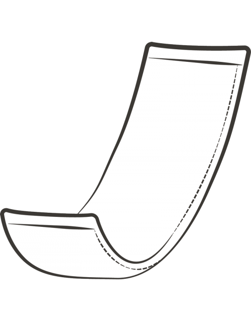 Ontex Rectangular Insert traversable Maxi Plus - Incontinence ...