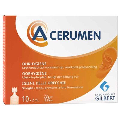 A Cerumen unidoses de 2 ml - Gilbert Healthcare - Energie Médical